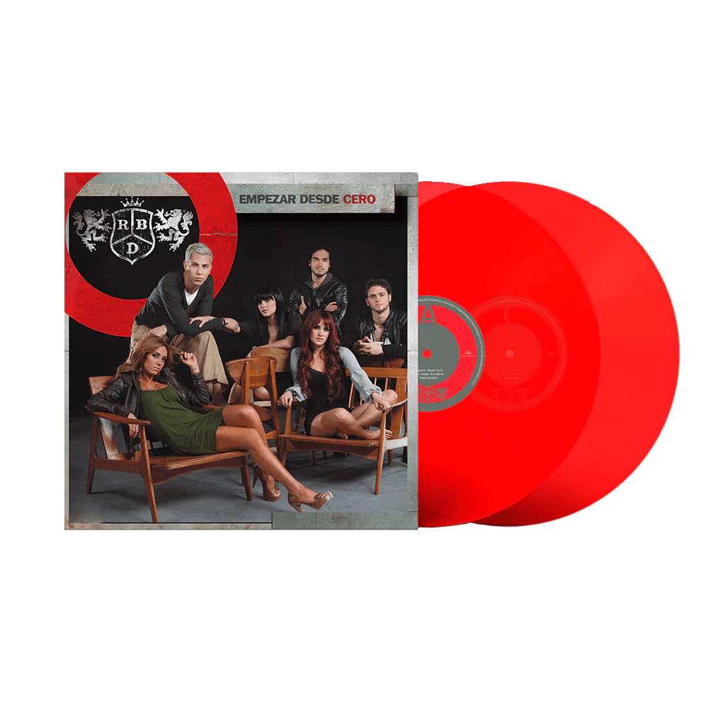 Vinil RBD - Empezar Desde Cero (2 LPs vermelho translúcido) - Importado ...