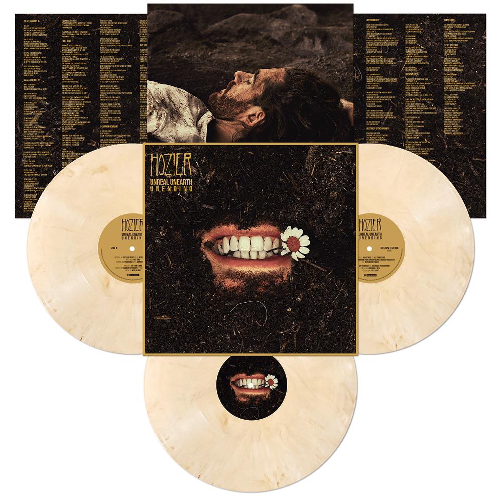 Vinil Hozier - Unreal Unearth: Unending Deluxe Version Tooth White 3LP - Importado | Umusic