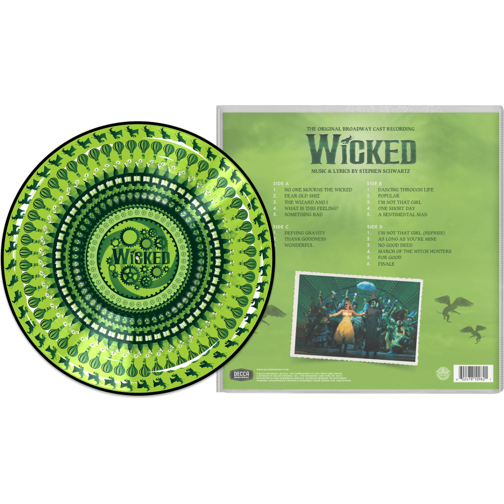 Vinil Wicked - Original Broadway Cast Recording (Picture Disc/ Zoetrope ...